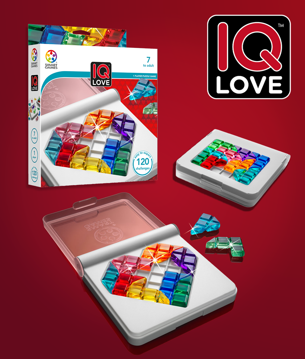 Smart Games: IQ Love – Paper People Books and Games - Pateley Bridge